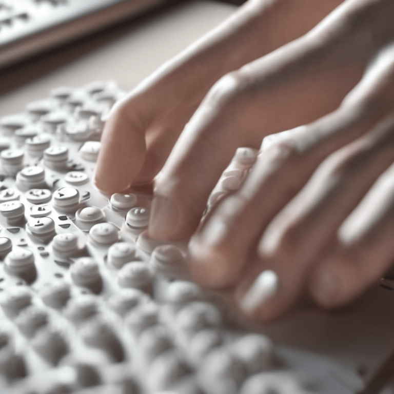 What is Braille and how do blind people use that?